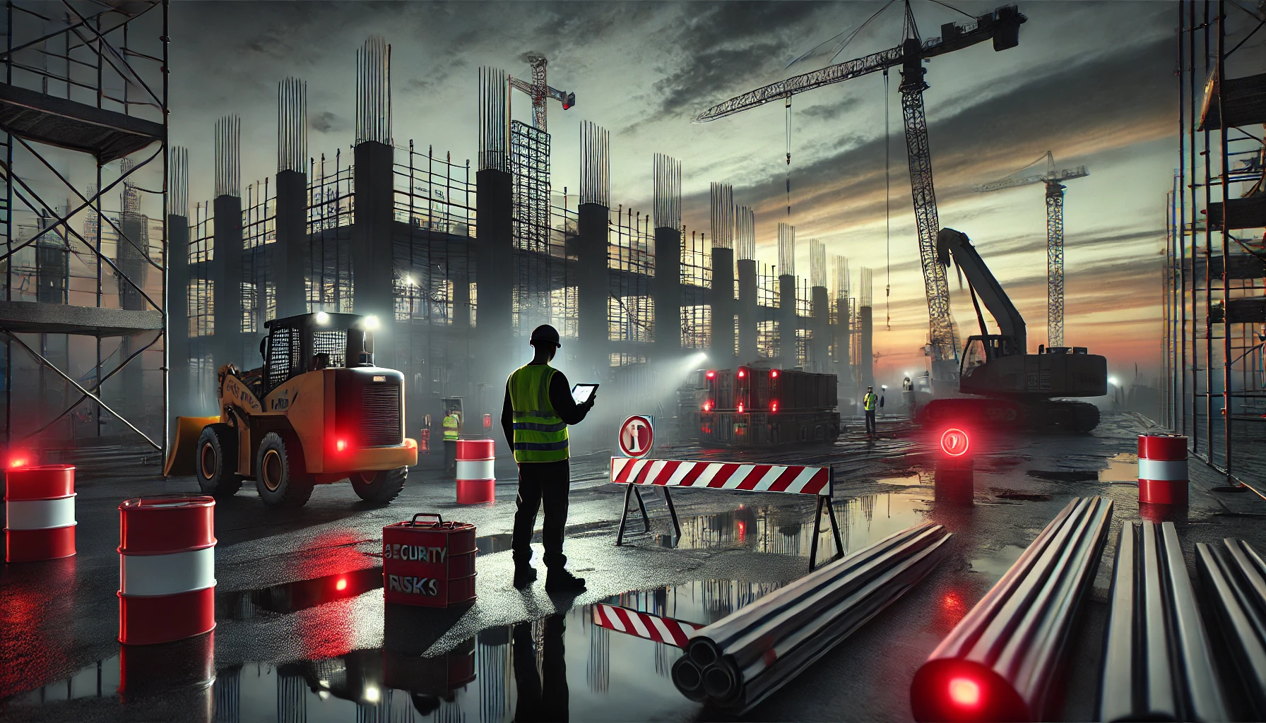 Top Security Risks for Construction Sites Top Security Risks for Construction Sites